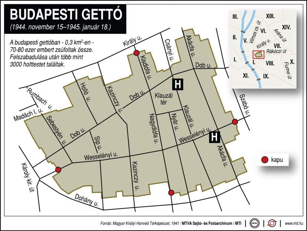 Budapest ghetto liberation commemorated in Great Synagogue