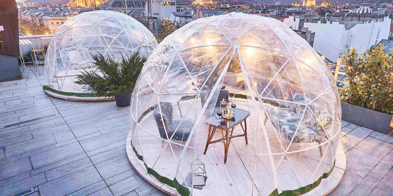 How about enjoying the view of Budapest from a wintery igloo? | Daily ...