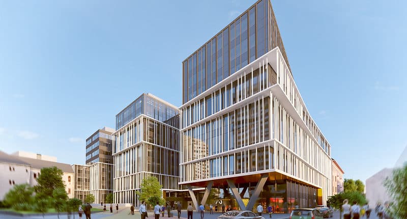 Futureal starts the last office building project on Corvin Promenade ...