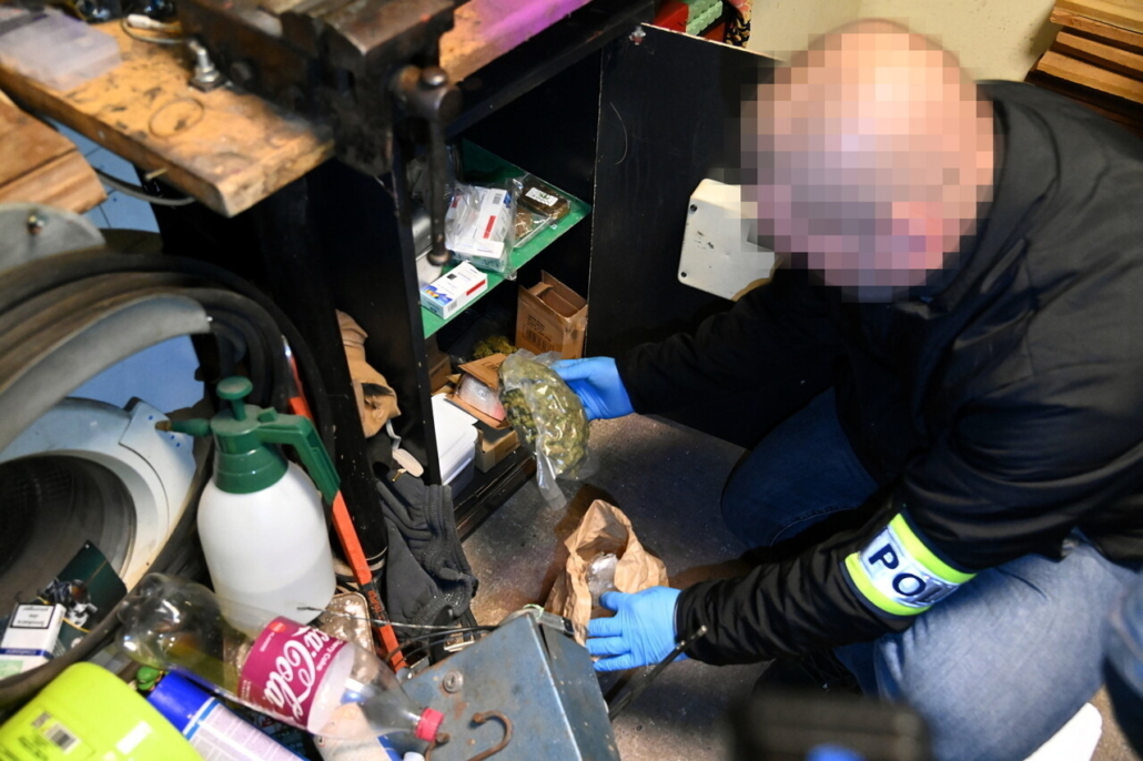The Hungarian police cracked down on several gangs of drug dealers ...