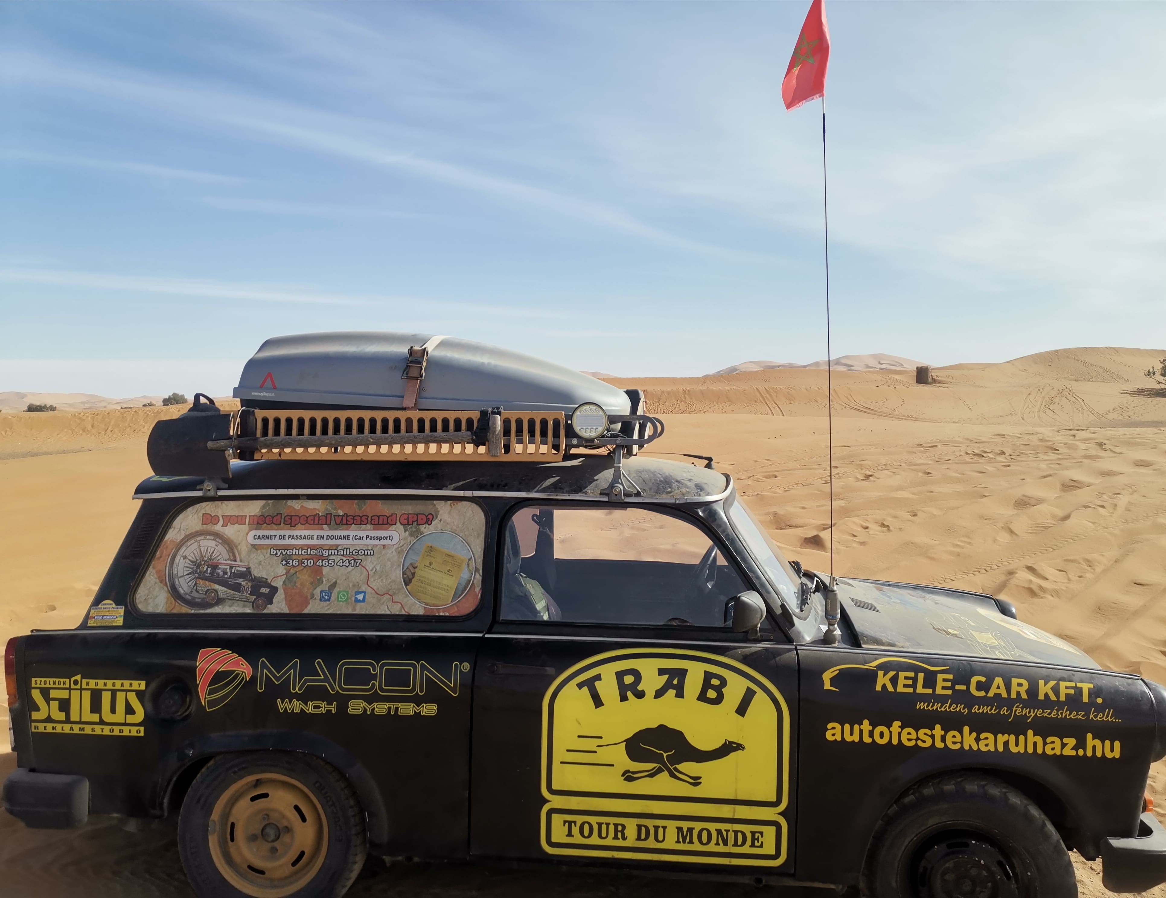 Journey of tribute: Zsolt Vadász and the Trabant Expedition's African ...